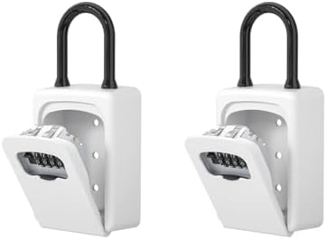 Amazon.com : Portable Key Lock Box, Upgrade Clearly Visible Numbers ...