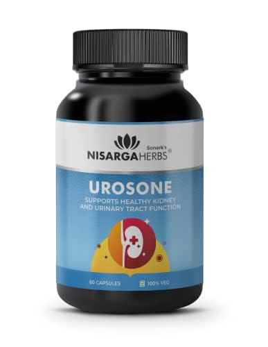 Buy Nisarga Herbs Urosone Ayurvedic UTI & Kidney Stone Relief Capsules ...