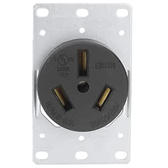 BUBZ Receptacle Outlet, Power Socket 50A 125V 250V Wide Application ...
