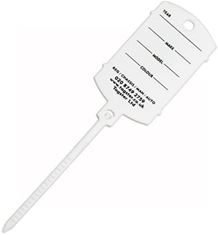 Car Key Tags x 200 Self Tie Garage Tags Identify Your Vehicles Car ...