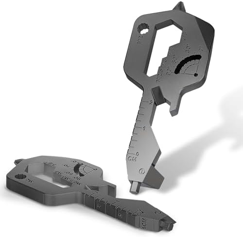 Original Geekey 16+ Function Keychain Multitool - Compact Stainless ...