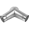 Amazon.com: HVAC OV 45° Degree Ø6 x 4 x 4 Inch Y Shape Duct Splitter ...