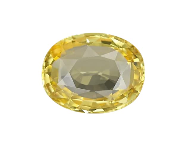 Buy Yellow Sapphire Original Certified 8.25 Carat Sri Lankan Pukhraj 8. ...