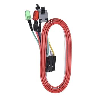 26" Desktop Power Button Cable Switch 2 Pin Motherboard Connector Case ...