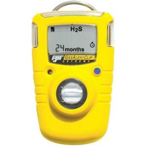BW Technologies by Honeywell BWC3-H BW Clip Single Gas H2S Monitor (1 ...