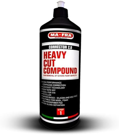 MAFRA Corrector 3.0 (1000g) Heavy Cut Rubbing Compound for Car's ...