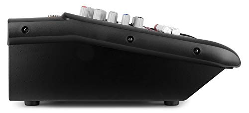 Vonyx AM8A 8-kanaals muziekmixer met ingebouwde 1000W versterker ...