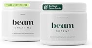 Amazon.com: Beam Greens Powder, Greens Superfood Powder, Greens Supplement for Gut Health, Vegan ...