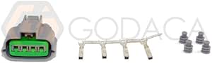 Amazon.com: 1x Connector 4-way 4 pin for Alternator Hyundai fits 37300 ...