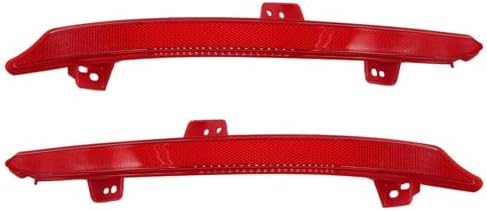 Amazon.com: Nakkaa Rear Bumper Reflector Light Tail Lamp Case Left and ...