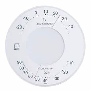 Amazon.co.jp: EMPEX Thermometer/Hygrometer, Serena, Temperature and ...