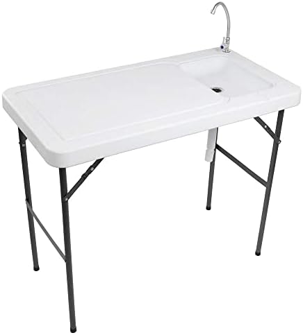 Amazon.com: Folding Fish Cleaning Table, Portable Fish Fillet Hunting ...