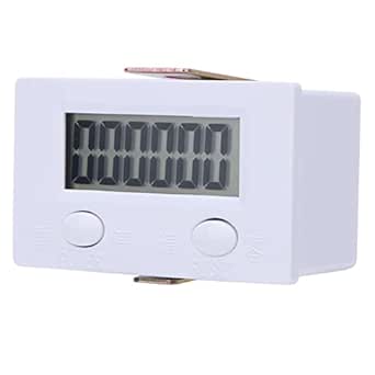 Digital Counter 6 Digit 0-999999 LCD Display Electronic LED Counter ...