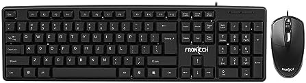 Amazon.in: Buy FRONTECH Wired Keyboard and Mouse Combo | Membrane Keys ...