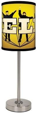 Beatles/Help Table Lamp With Brushed Nickel Base - - Amazon.com