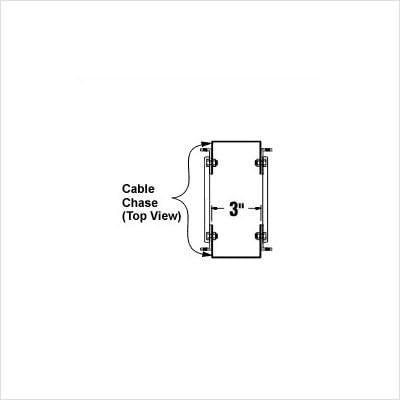 Amazon.com: Cable Chase with Hardware for 20" D Slim 5 Series Rack ...