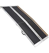 Amazon.com: TaiH Leo 7FT Wheelchair Ramp, 84" L x 31.3" W Threshold ...