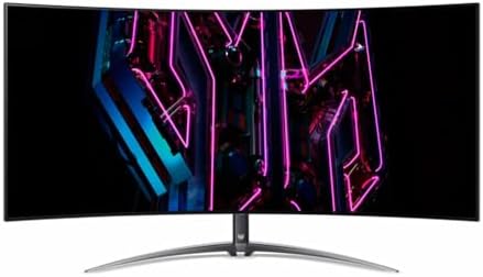 acer Predator X45 44.5" UWQHD Ultra Wide 240Hz OLED FreeSync Premium ...