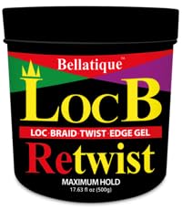 Amazon.com : BELLATIQUE Loc B Retwist Loc, Braid, Twist, Edge Gel for ...