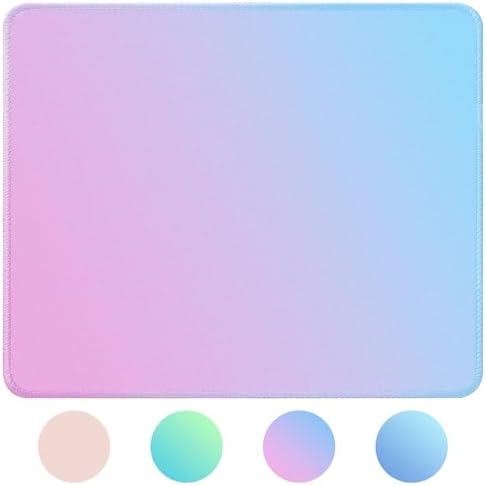 Amazon.com: Bloss Small Mouse Pad, Pink Mouse Pad, Desk Mat for ...