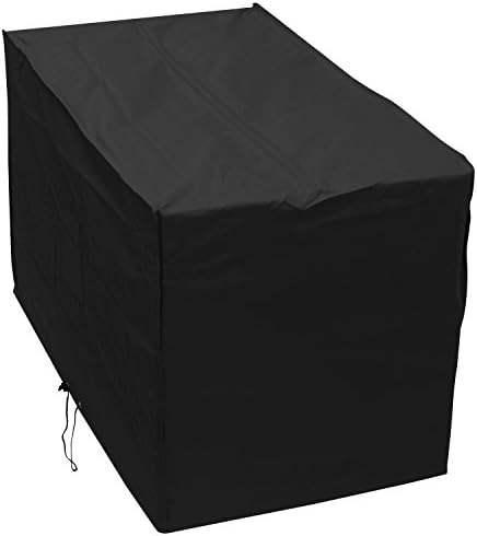Woodside Black Waterproof Outdoor Garden Wagon Trolley Barbecue BBQ ...