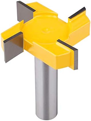 Mesee CNC Spoilboard Surfacing Router Bit, 2 Inch Cutting Diameter 4 ...