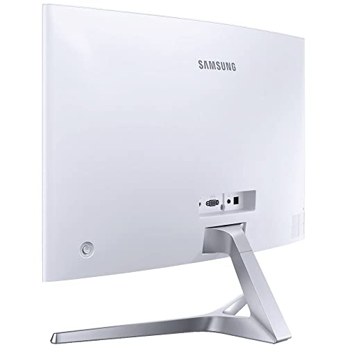 New Samsung 32" Full HD Curved Screen LED TFT LCD Monitor Glossy White ...