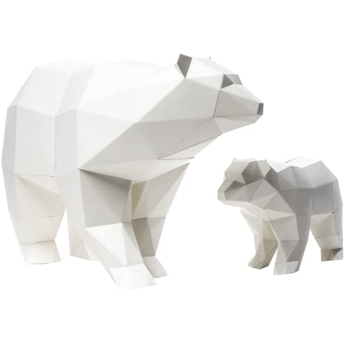 RZM 3D Paper Craft Kit – Animal Paper Model Art - Puzzle DIY - Want It All