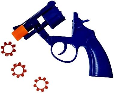 Kids Cap Gun with Caps 3 rings 24 shots plus gun, Toys for Children for ...
