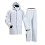 Amazon.co.jp: [MAEGAKI] AP2500 レインマイスター ゴアテックス® プロ仕様 レインスーツ 収納袋付き (シルバー ...