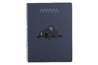 Spiral Notebook with Animals - 70 Detachable Sheets, FSC Certified ...
