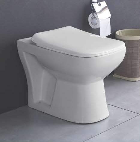 Buy B BACKLINECeramic Floor ed European Water Closet P Trap/One Piece ...