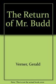 Amazon.com: The Return Of Mr. Budd: 9781444809718: Verner, Gerald: Books
