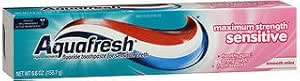 Amazon.com: Aquafresh Maximum Strength Sensitive + Gentle Whitening ...