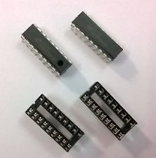 Encoder Decoder IC H12E+HT12D +IC socket + 2 Dip Switches : Amazon.in ...