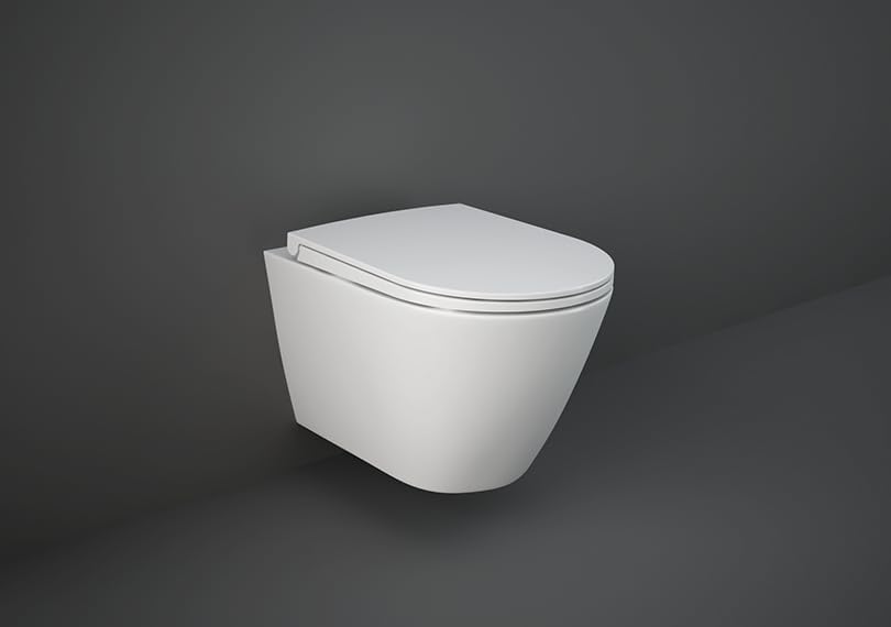 RAK Ceramics Rak-Resort Water Closet Rimless Wall Hung W/Hidden ...