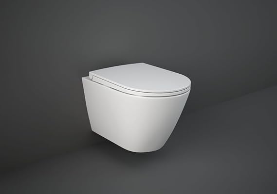 RAK Ceramics Rak-Resort Water Closet Rimless Wall Hung W/Hidden ...