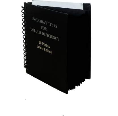 Buy Care Vision RC-08 Vision Eye Test Chart Ishihara Test Chart Book ...