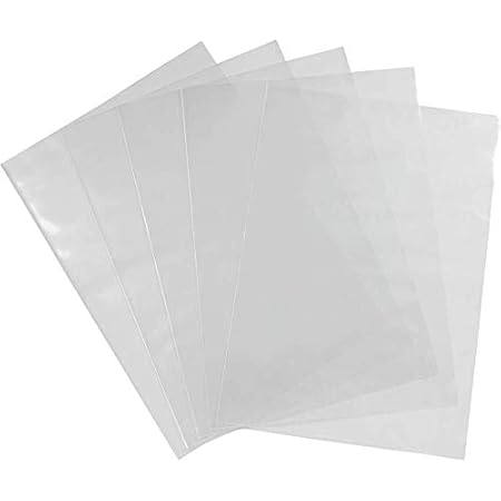 Centra A4 Plastic Pocket Wallets Top and Side Opening - Pack of 100 ...