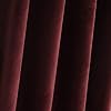 Amazon.com: Roslynwood Velvet Ruby Wine Curtain 96 inch Length ...