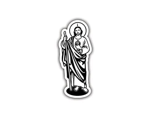 Amazon.com: San Judas Tadeo Decal Sticker San Juditas St Jude Thaddaeus ...