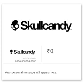 Skullcandy E-Gift Card : Amazon.in: Office Products