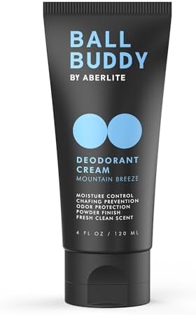 Amazon.com : Ball Buddy Deodorant Cream For Men - Anti Chafing Cream ...