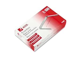 Amazon.com: A7012993K ACCO Standard Two-Piece Paper Fasteners, 2inch ...