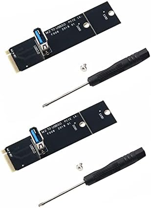 Amazon.com: MECCANIXITY M.2 NVME to USB3.0 PCI-E Riser M2 Slot Extended ...