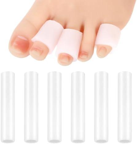 Amazon.com: 24 Pcs Silicone Toe Protectors, Open Pinky Toe Sleeves, Gel ...
