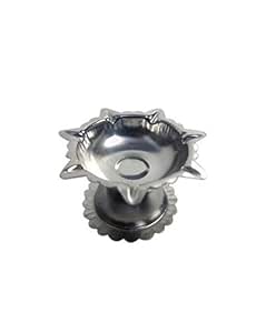 Buy Stainless Steel Diya for Pooja/Deepak for puja aarti Online at Low ...