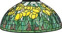 16" Worden Lamp Patten Tulip GF16-10 - Amazon.com