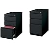 Amazon.com: Hirsh Industries Set of 2 Value Pack 3 Drawer Mobile File ...