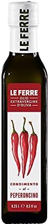 Amazon.com : Le Ferre flavored Extra Virgin Olive Oil - 250ml (Hot ...